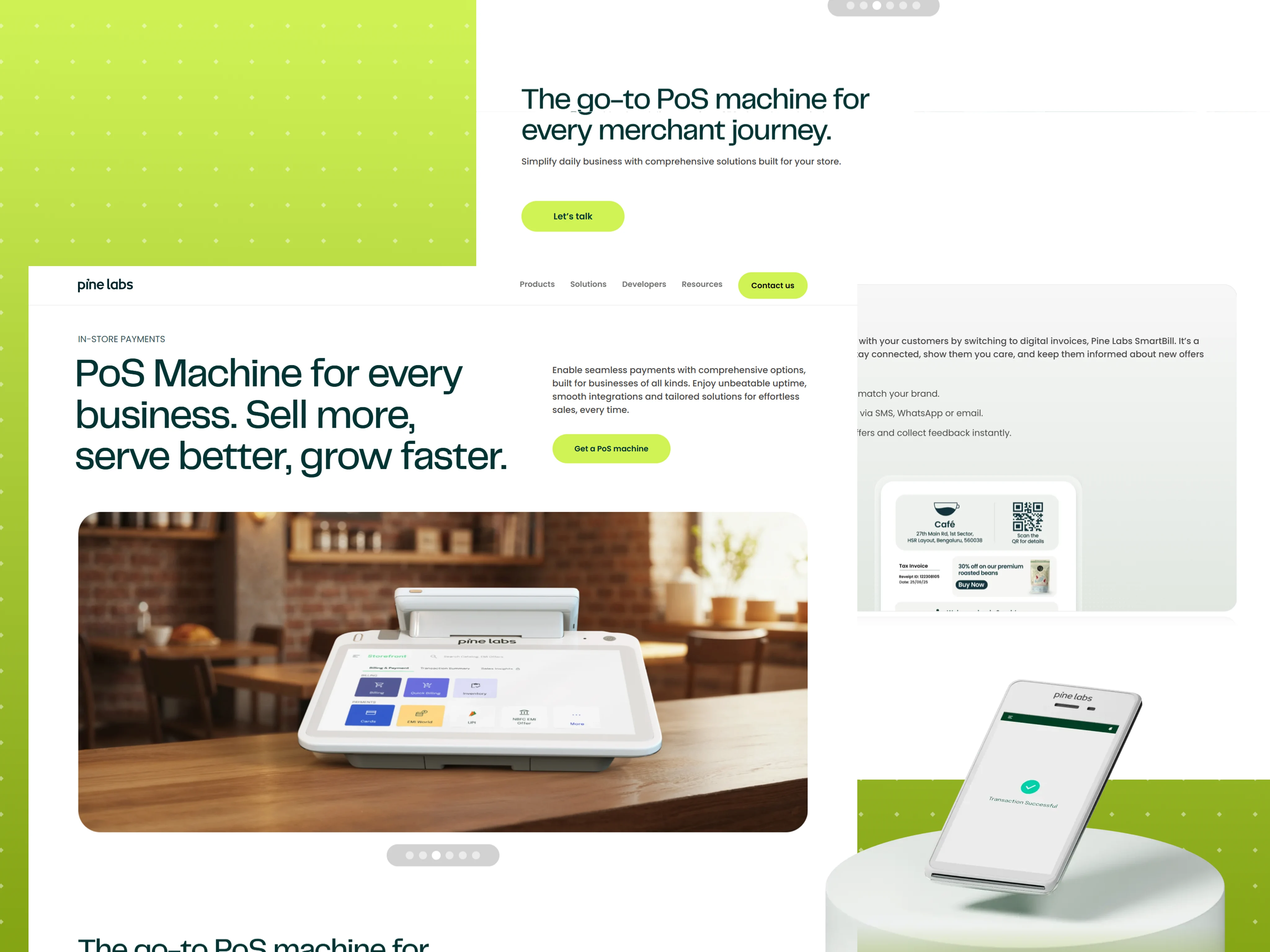 Pine Labs Web Development Case Study: Enhanced by Webomindapps