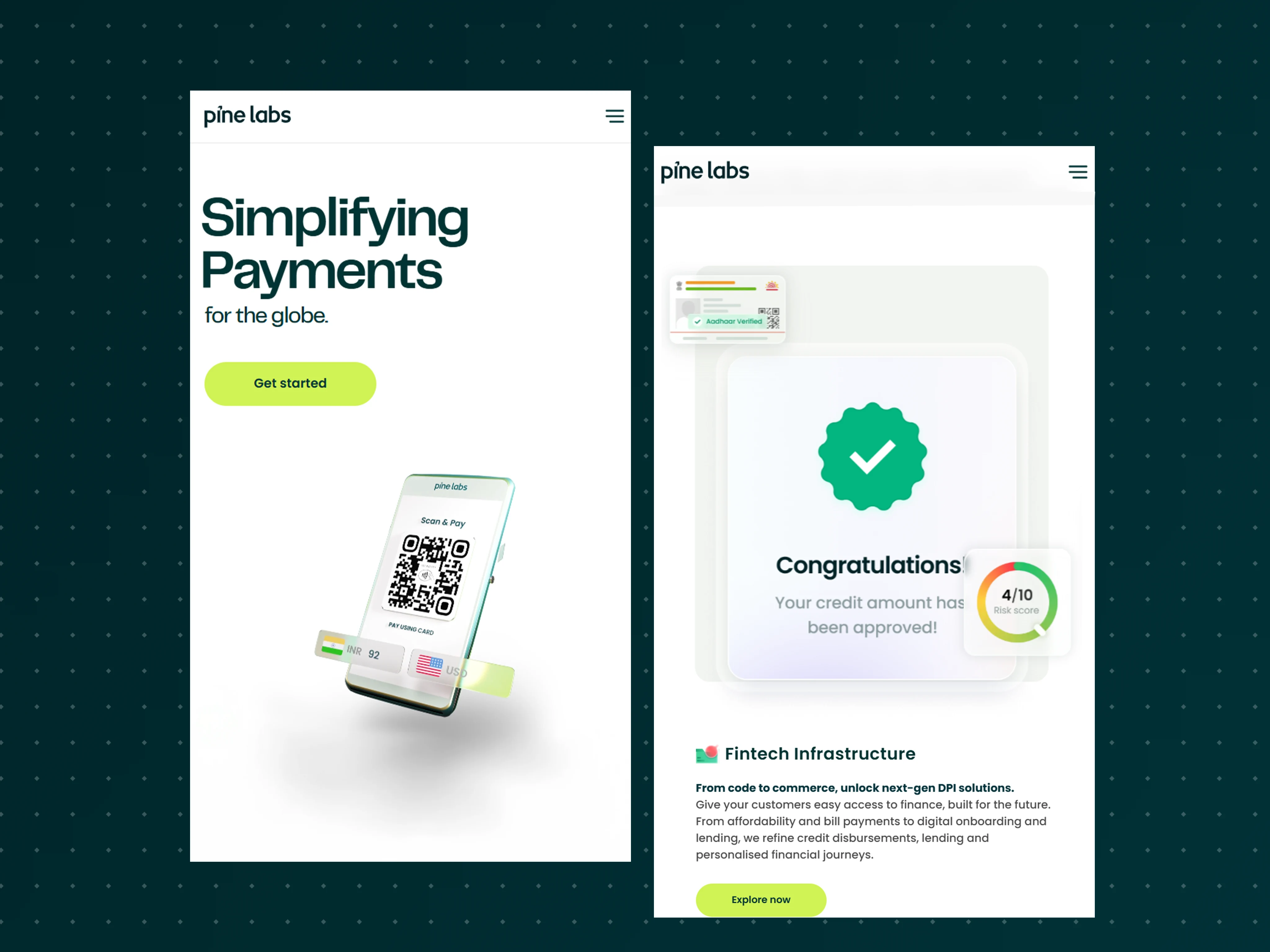 Pine Labs Web Development Case Study: Enhanced by Webomindapps
