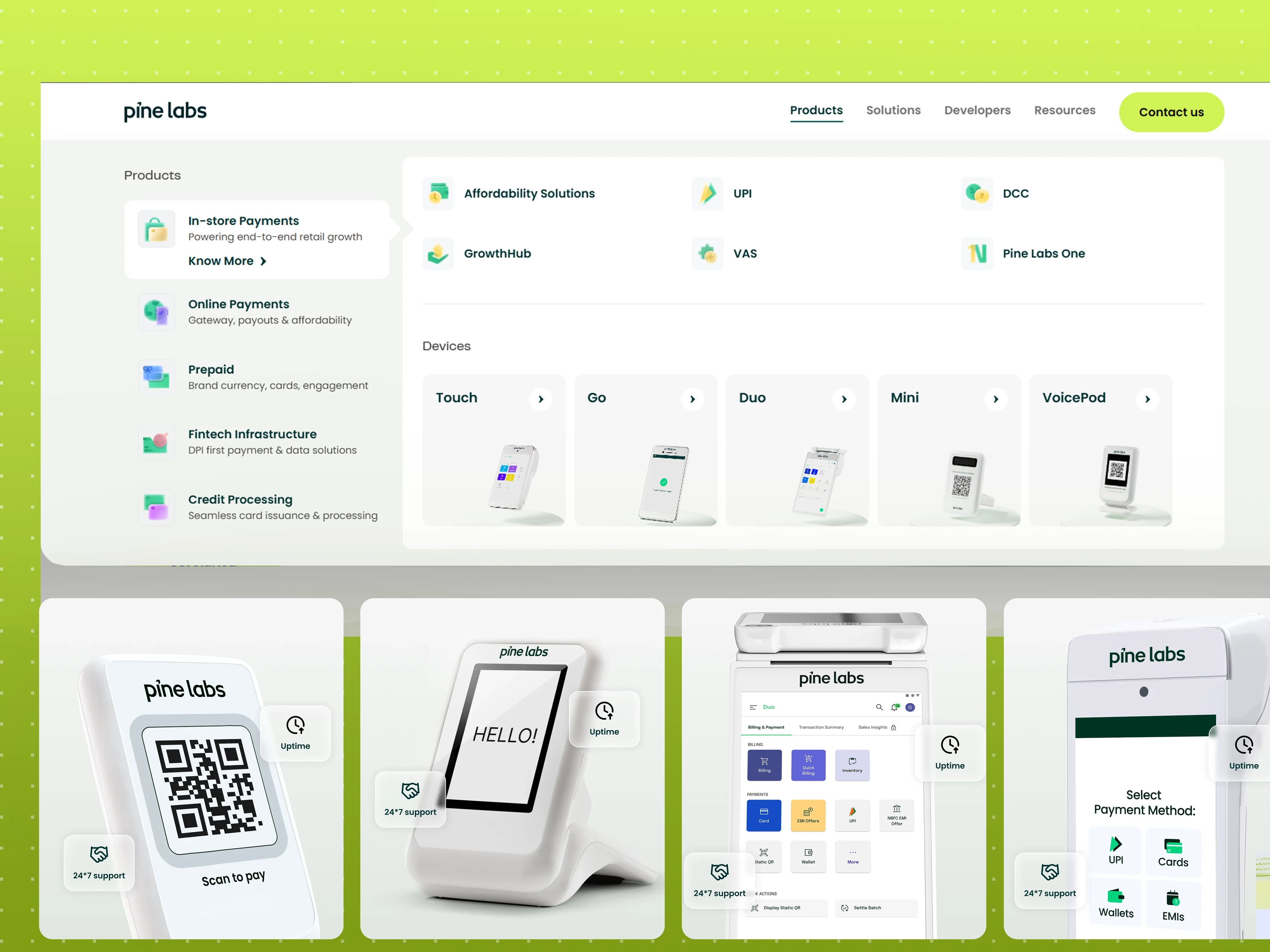 Pine Labs Web Development Case Study: Enhanced by Webomindapps