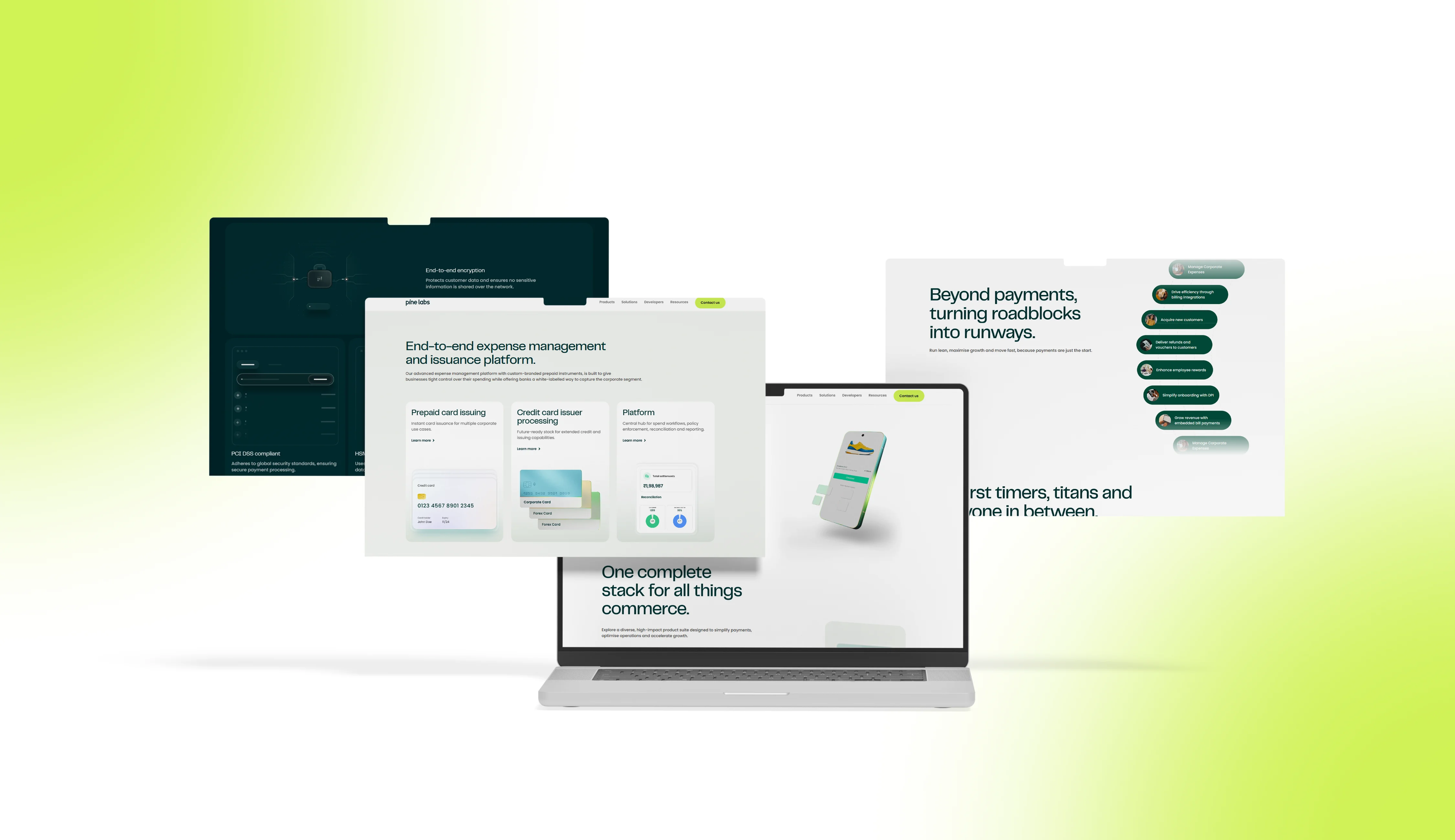 Pine Labs Web Development Case Study: Enhanced by Webomindapps